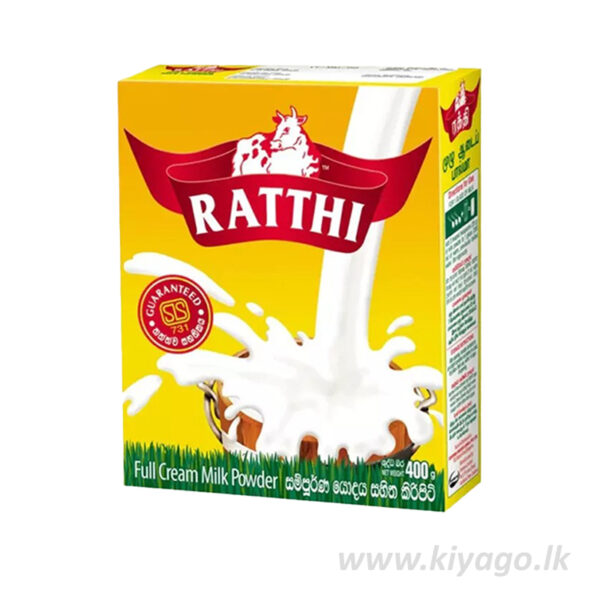 Ratthi Full Cream Milk Powder 400g - KiyaGo