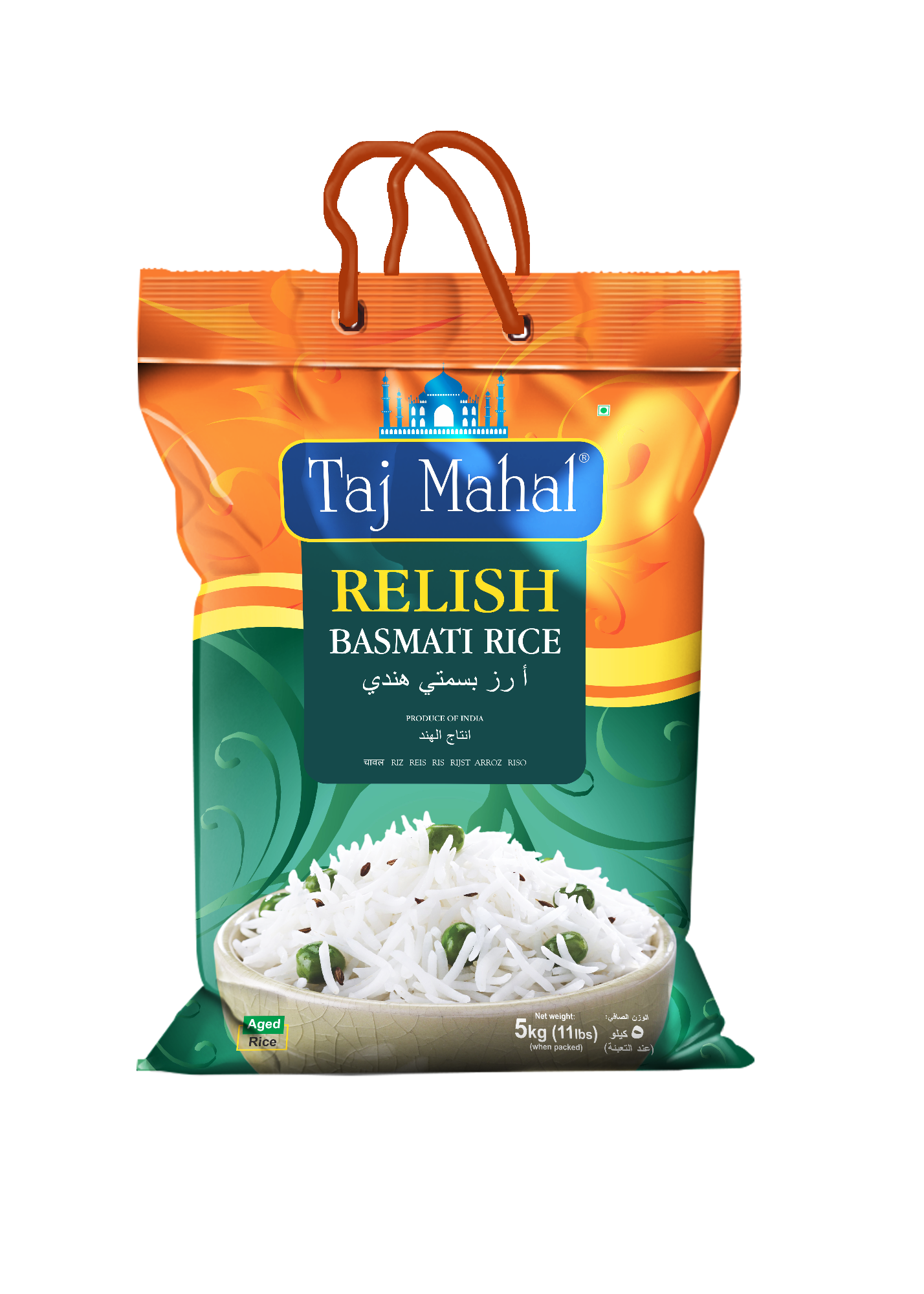 Taj Mahal Relish Basmati Rice - 5kg - KiyaGo